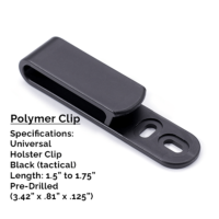 IWB | Inside the Waistband Holster with Attached Tuckable Clip | Gunner ...